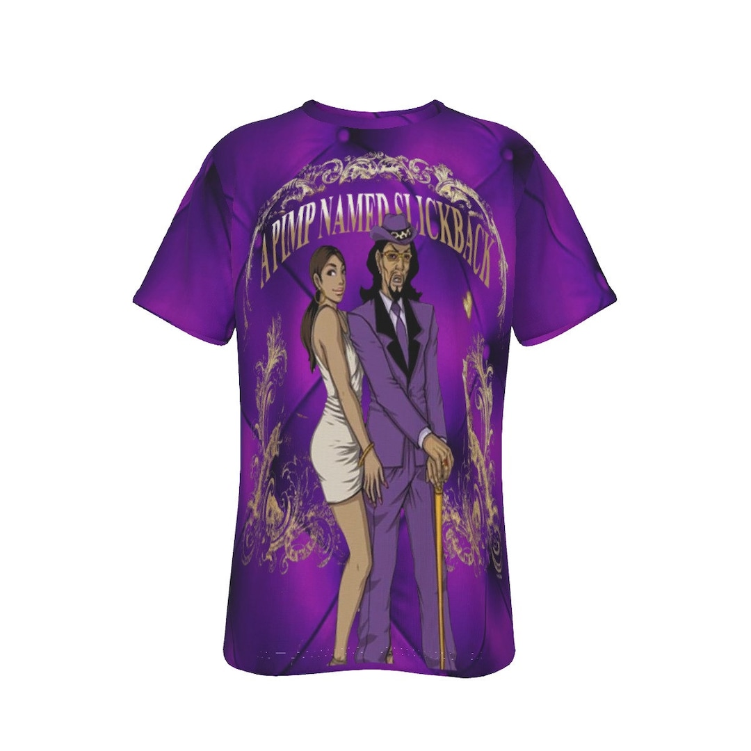 A Pimp Named Slickbackthe Boondocks All-over Print T-shirt - Etsy