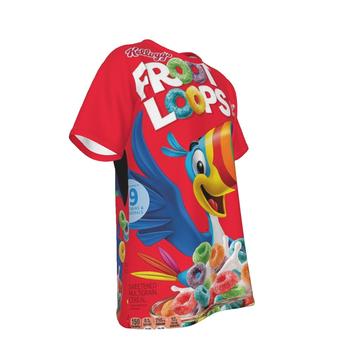 Froot Loops Fruit Loops Cereal Box All-over Print T-shirt - Etsy