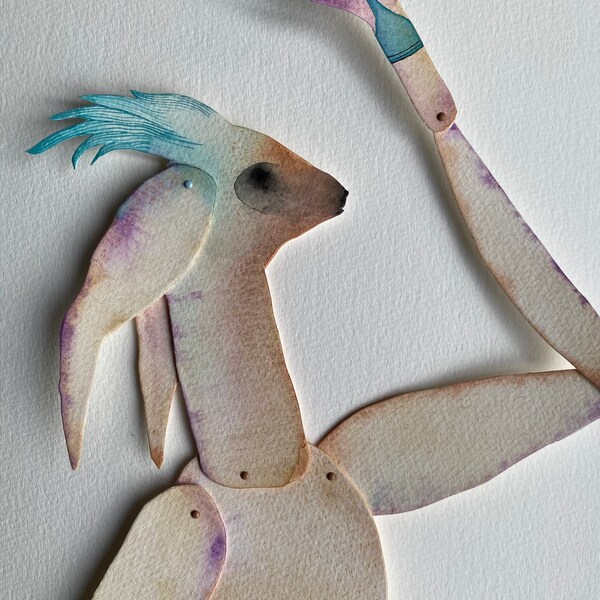 Articulated Paper Dolls - Etsy