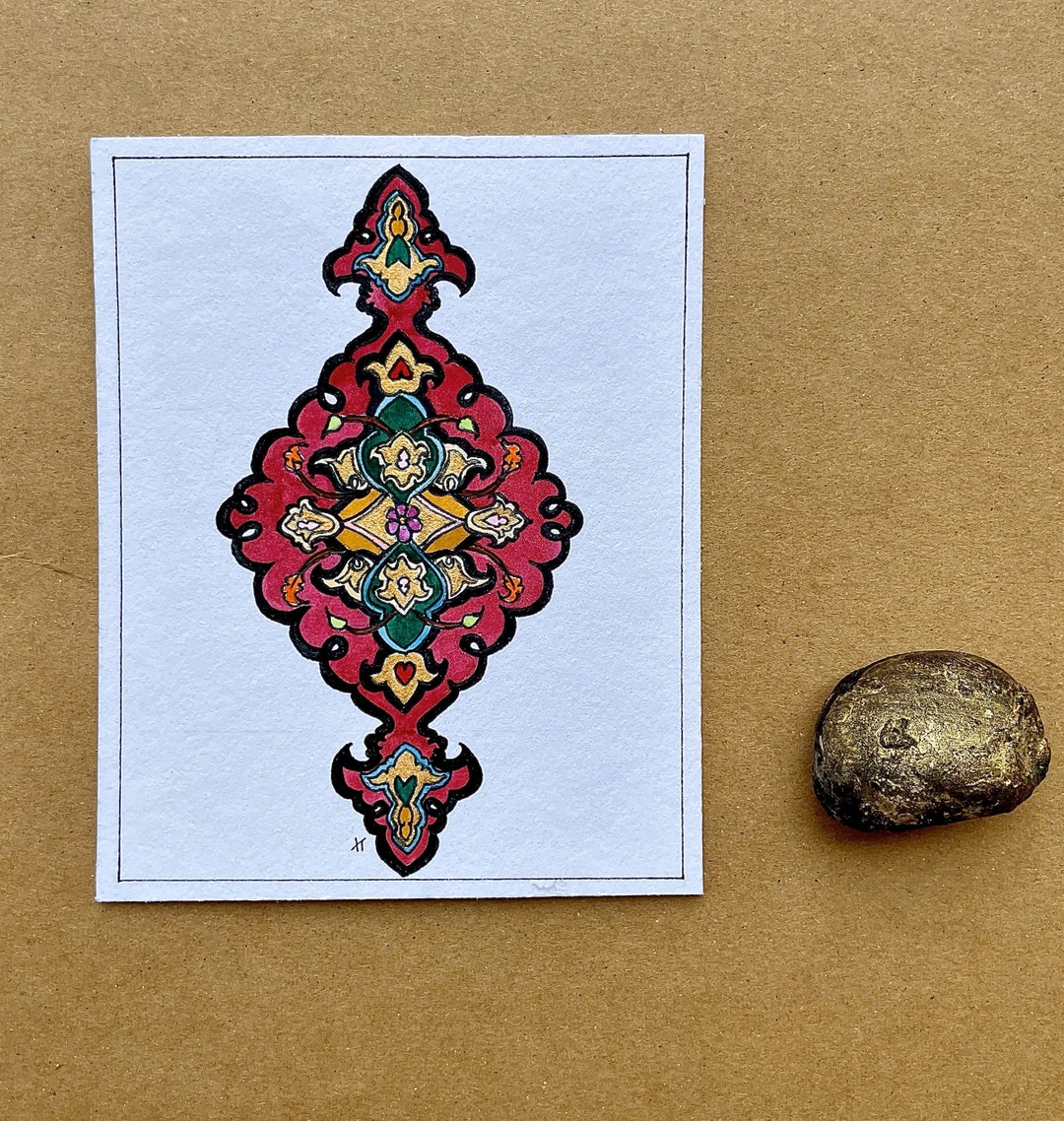 Bagh - Islamic Biomorphic Pattern - Etsy