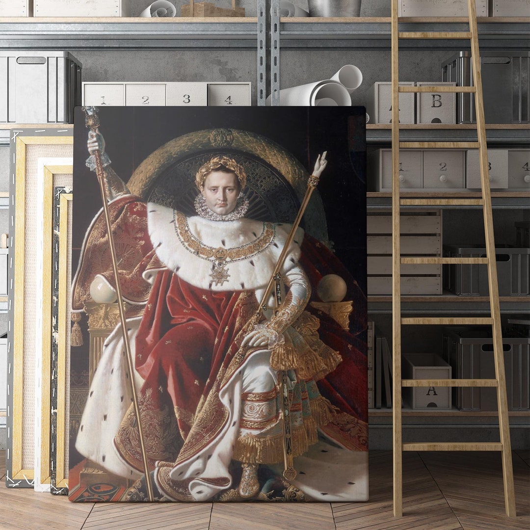 Napoleon Emperor of France | Canvas Wall Art | Iconic Posters Prints ...