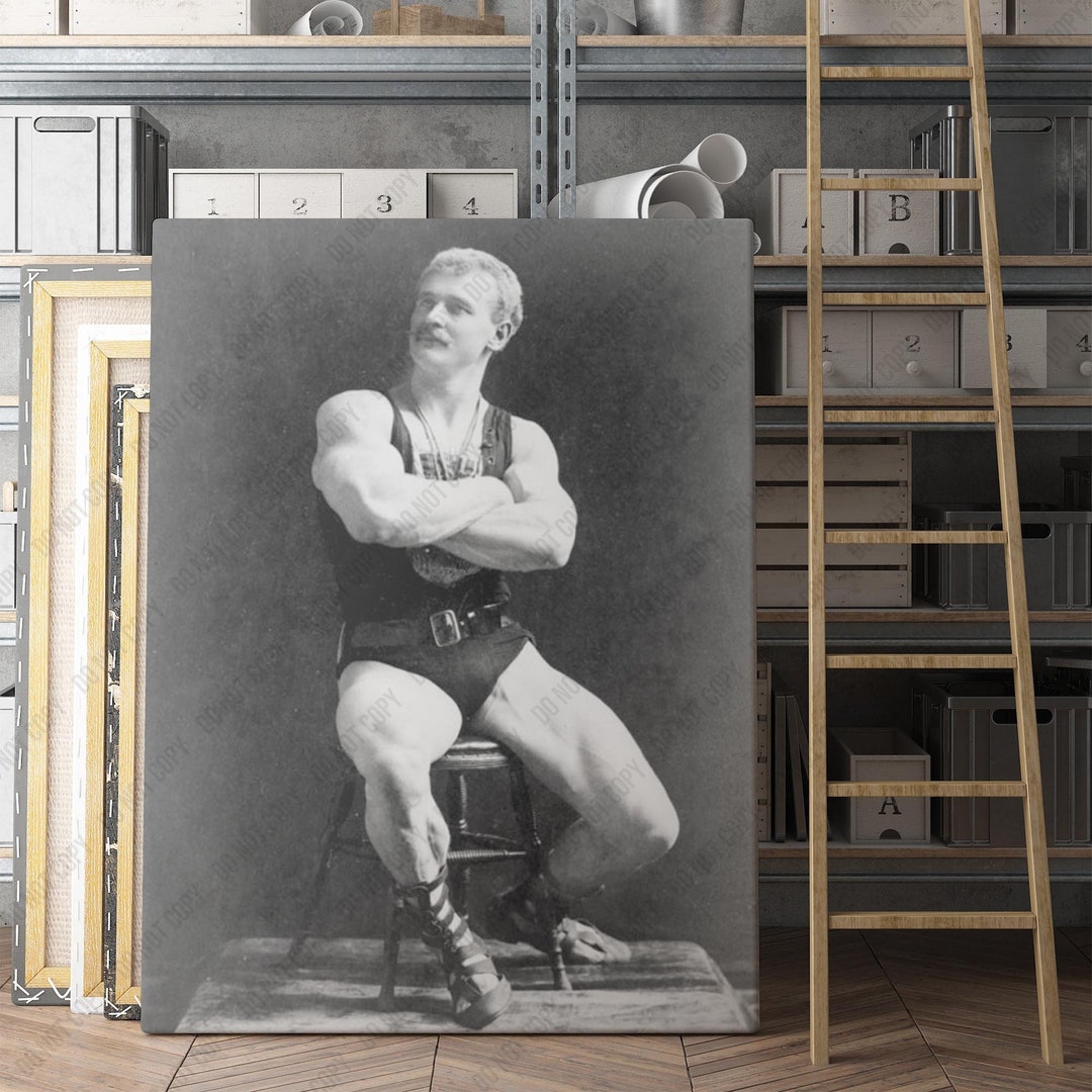 Eugen Sandow the Father of Bodybuilding Canvas Wall Art Iconic Posters ...