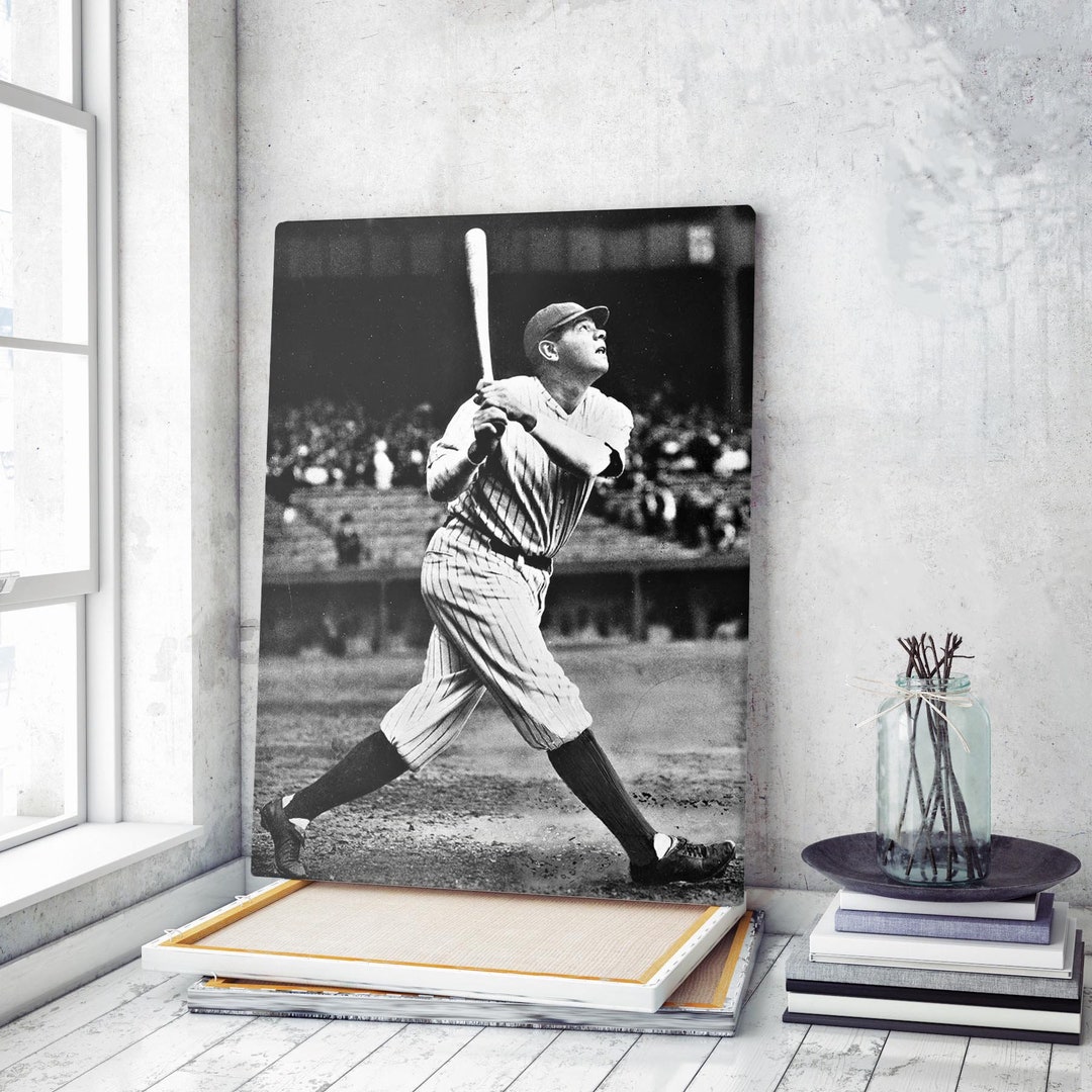 Babe Ruth 1920s | Canvas Wall Art | Iconic Posters Prints Paintings ...