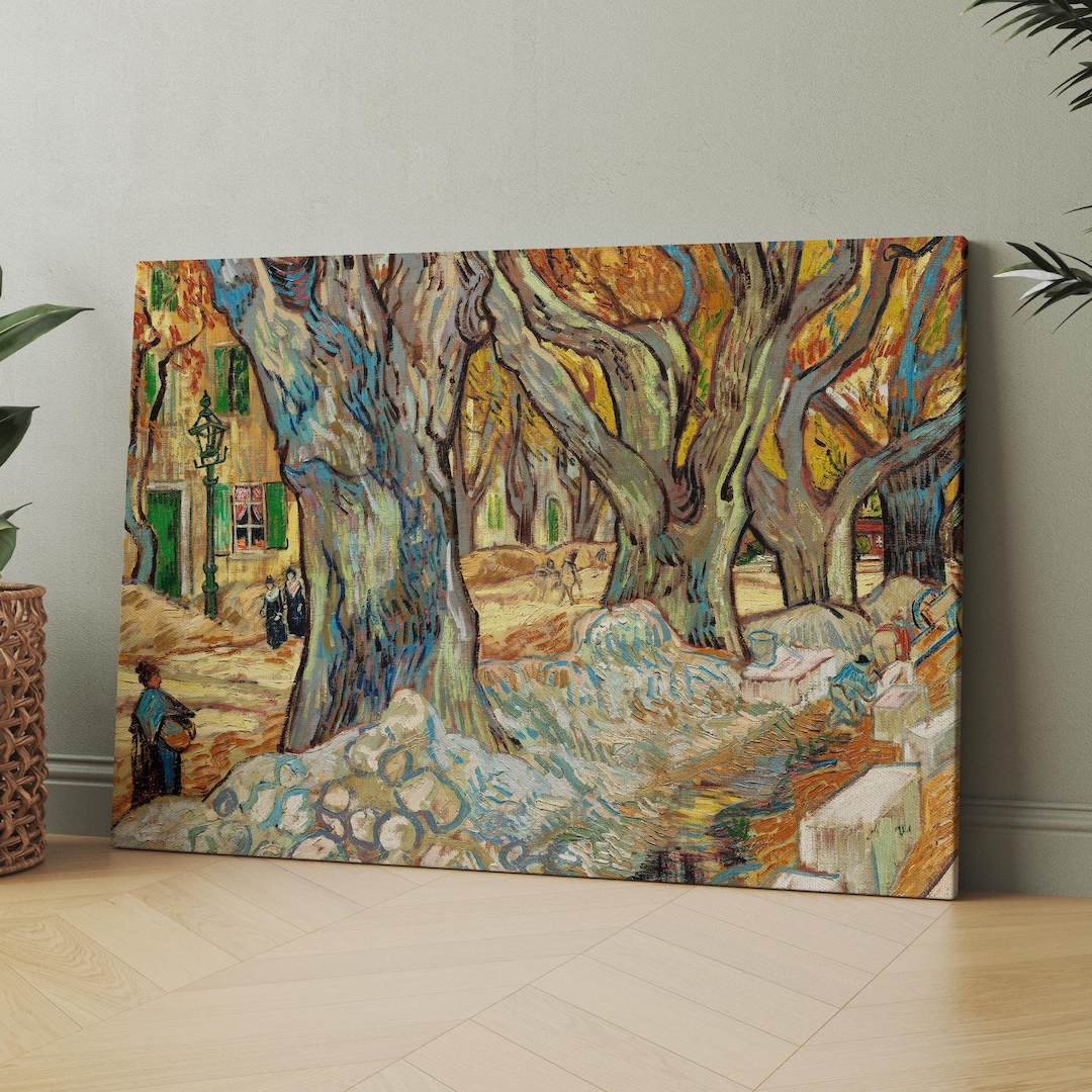 The Factory (1887) by Vincent Van Gogh | Canvas Wall Art Print | Iconic ...