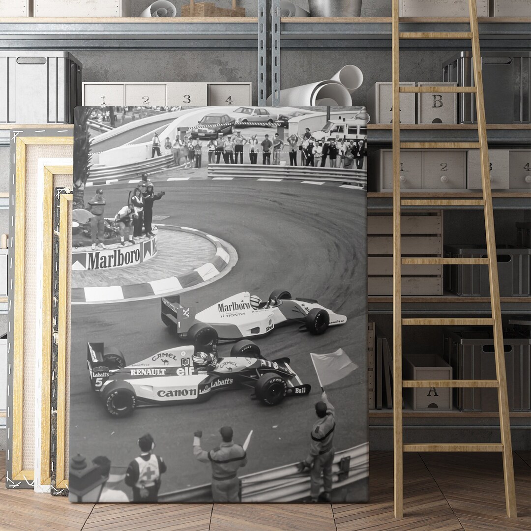 Vintage F1 Formula 1 Cars | Canvas Wall Art Print | Iconic Posters ...
