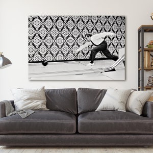 US President Richard Nixon Bowling at White House | Canvas Wall Art ...