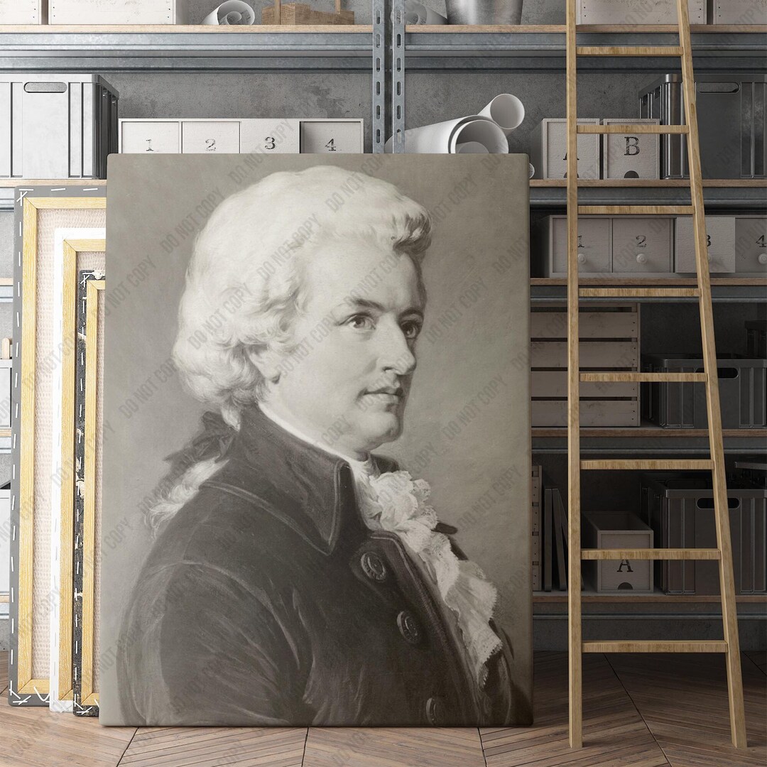 Mozart | Canvas Wall Art | Iconic Posters Prints Paintings Photos Home ...