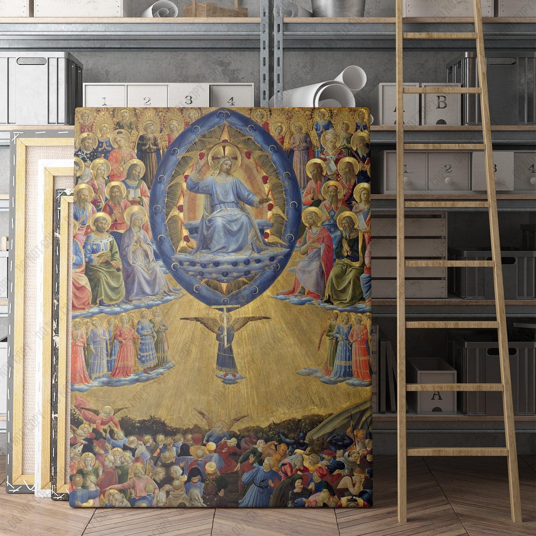 The Last Judgement (winged Altar) Canvas Wall Art Print | Iconic ...