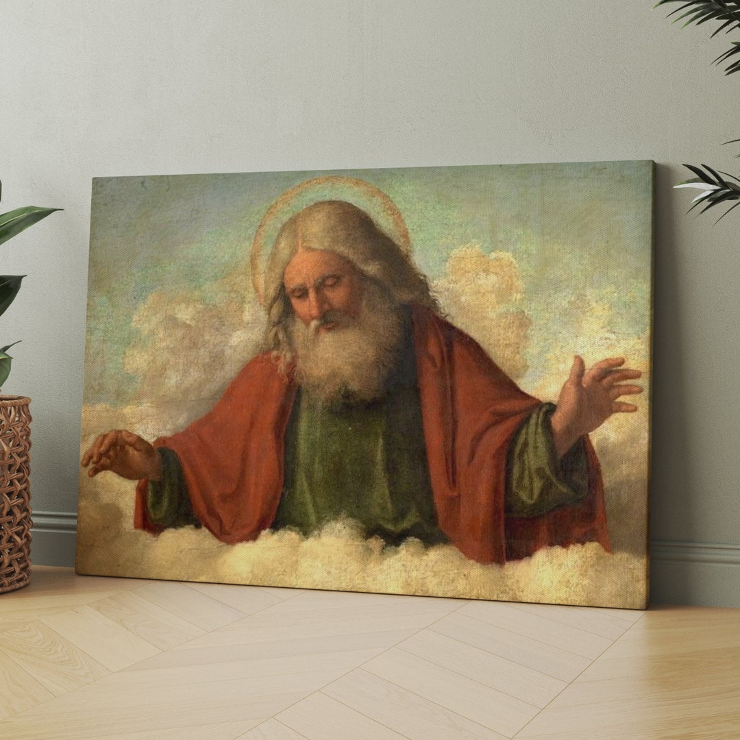 God the Father Canvas Wall Art Print | Iconic Posters Prints Paintings ...