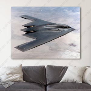 B2 Spirit Stealth Bomber | Canvas Wall Art | Iconic Posters Prints ...