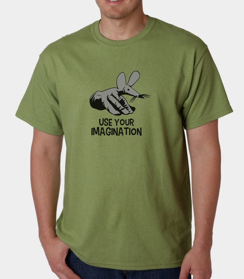 Finger Mouse Use Your Imagination T-shirt // Fingerbobs - Etsy