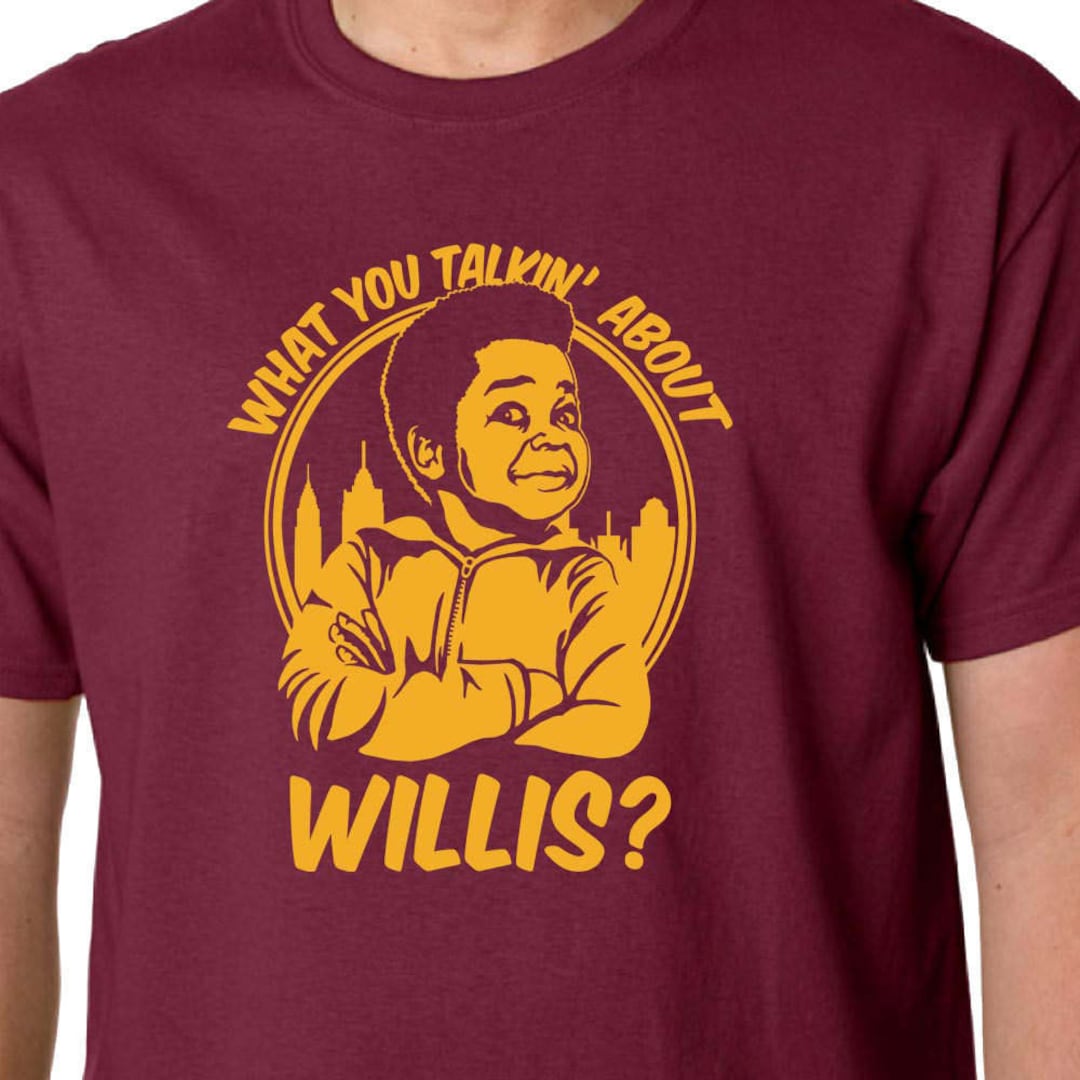What You Talkin About Willis T-shirt // Gary Coleman Different Strokes ...