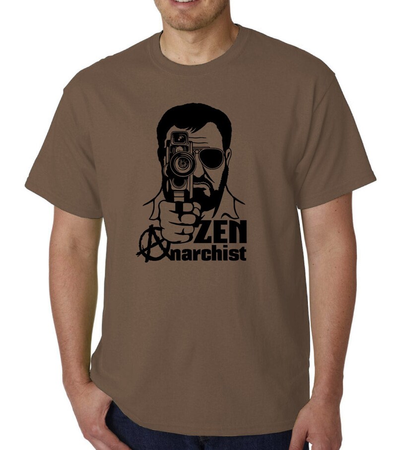 Zen Anarchist JOHN MILIUS T-shirt // Conan Jaws Dirty Harry | Etsy