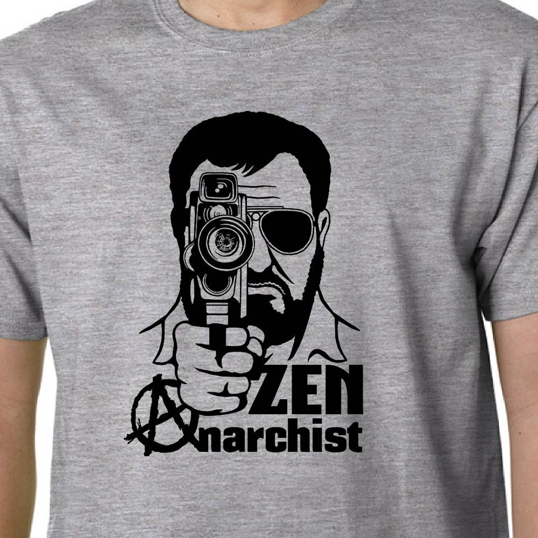 Zen Anarchist JOHN MILIUS T-shirt // Conan Jaws Dirty Harry Film Geek ...