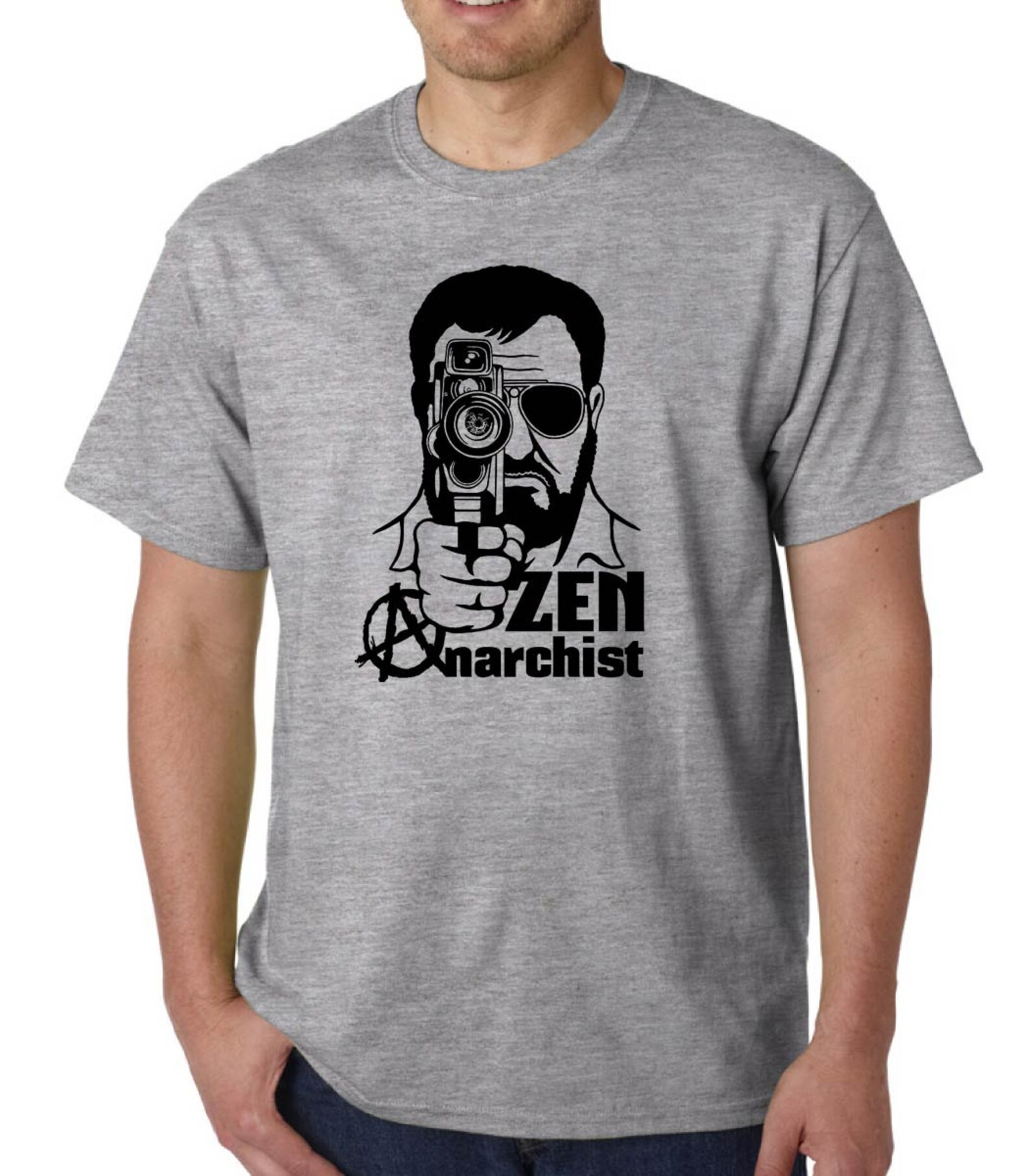 Zen Anarchist JOHN MILIUS T-shirt // Conan Jaws Dirty Harry Film Geek ...