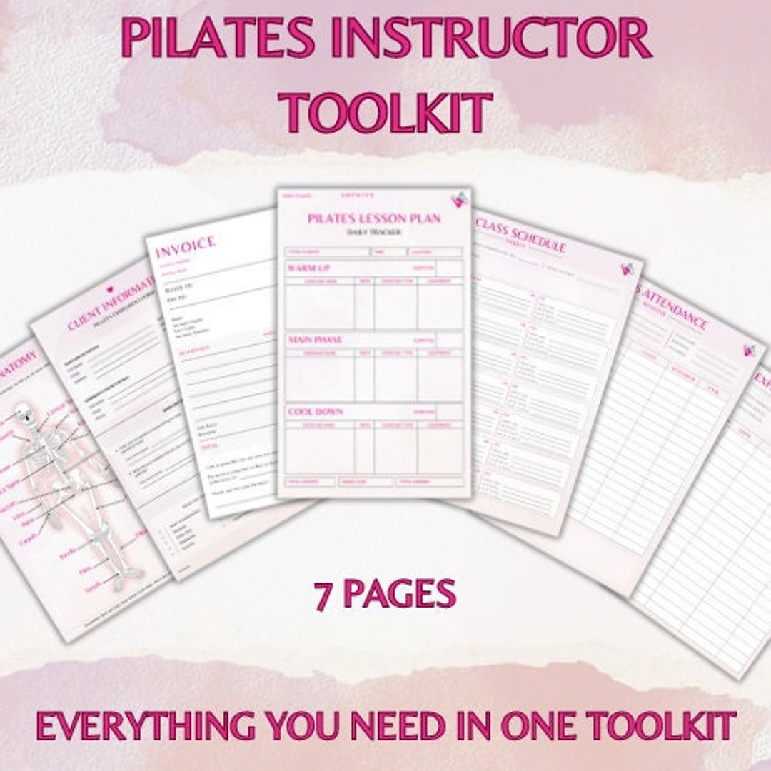 Ultimate Pilates Instructor Digital Toolkit! - Etsy