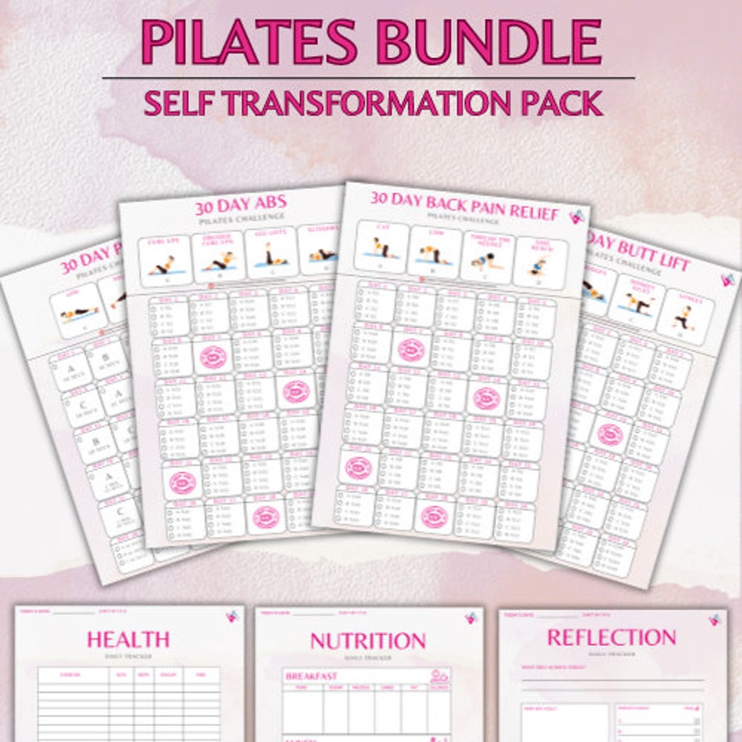Pilates Bundle - Self Transformation Pack - Etsy UK