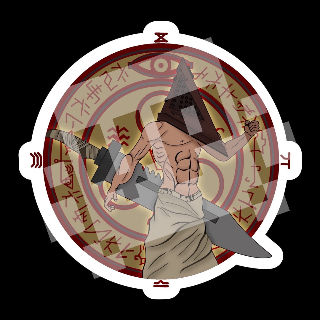Pyramid Head silent Hill Sticker - Etsy