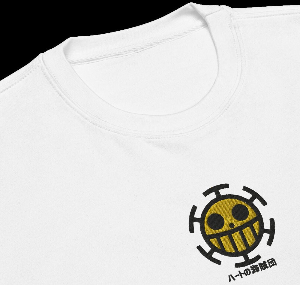 The Heart Pirates Anime Inspired Embroidered Heavyweight Crewneck ...