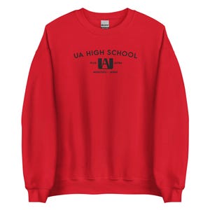 UA High School - MHA Hero Anime Inspired Embroidered Front Heavyweight ...