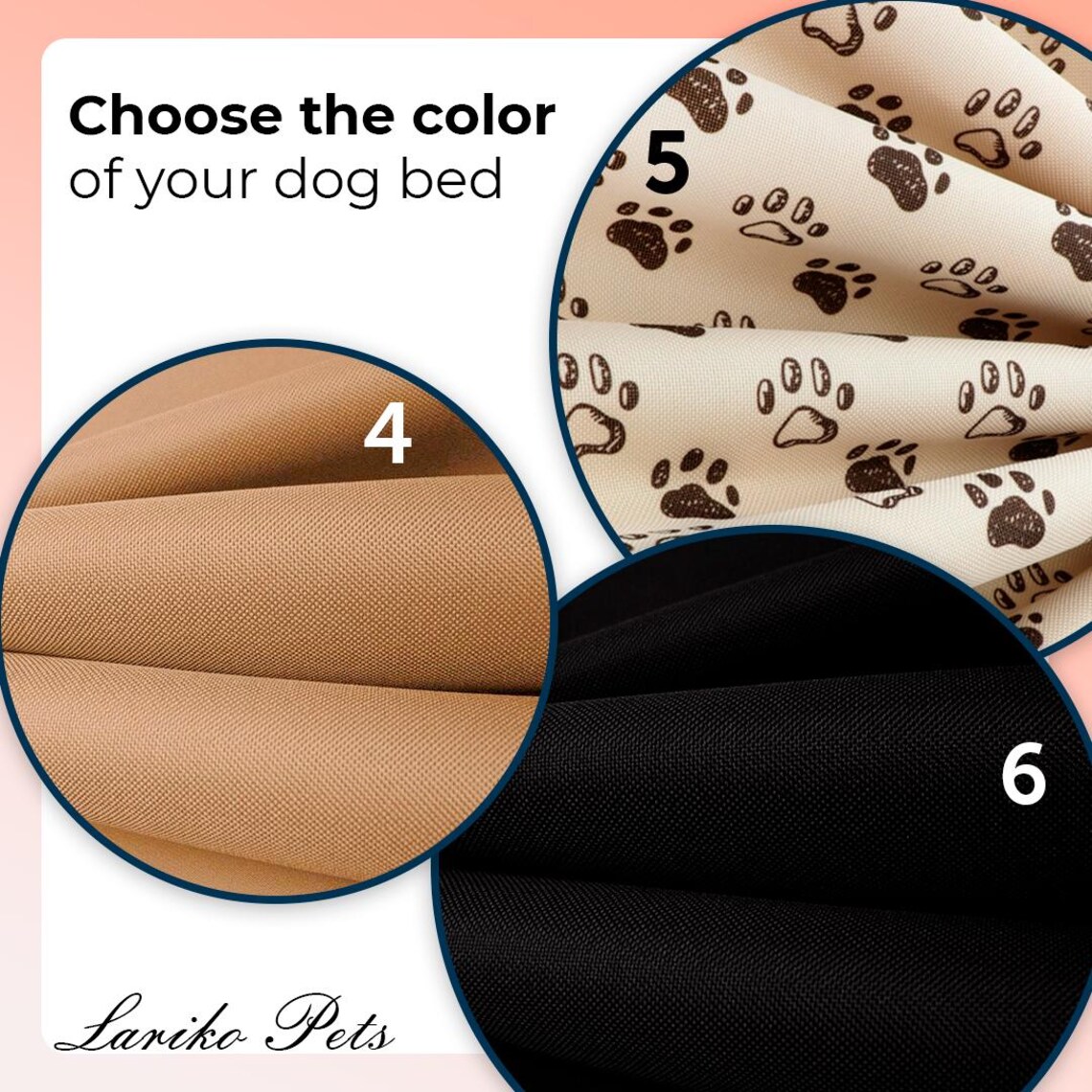 Waterproof Travel Dog Bed: Portable Pet Mat With Handle - Etsy