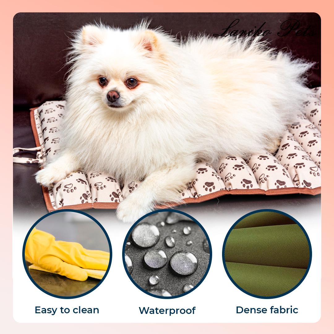 Waterproof Travel Dog Bed: Portable Pet Mat With Handle - Etsy