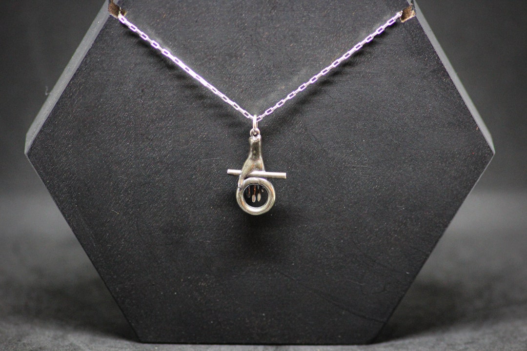 Silver Rod and Ring Pendant | Sumerian | Babylonian | Assyrian | Occult ...