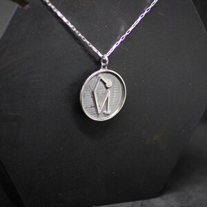 Sterling Silver Sigil of the Archangel Uriel Golden Dawn Thelema Occult ...