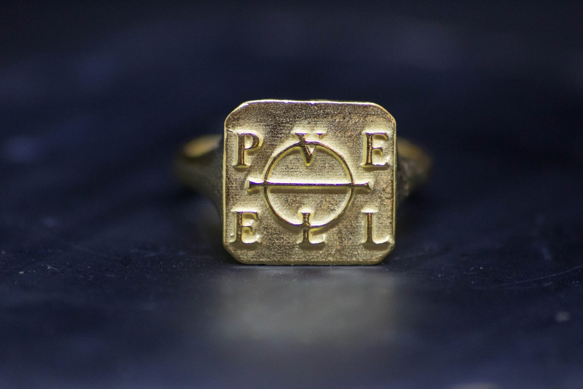 Enochian Ring | Pele | John Dee | Edward Kelley | Enochian Watchtower ...