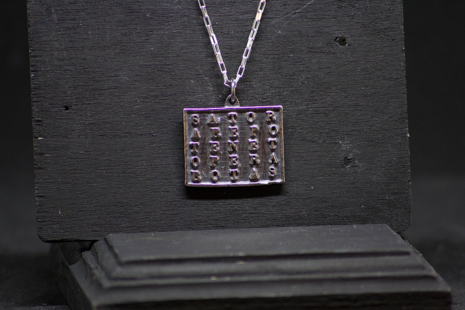 Sator Square Magic Square Occult Jewelry Sator Pendant - Etsy