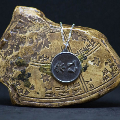 Talisman of Inanna Silver Cuneiform Pendant of Inanna - Etsy