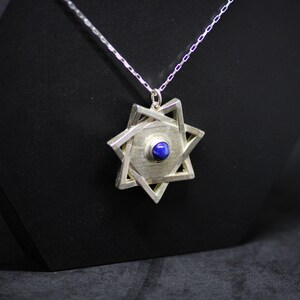 Star of Babalon | Star Sapphire | Thelemic Jewelry | Thelema | Occult ...
