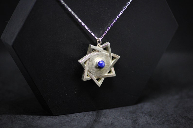 Star of Babalon Star Sapphire Thelemic Jewelry Thelema - Etsy