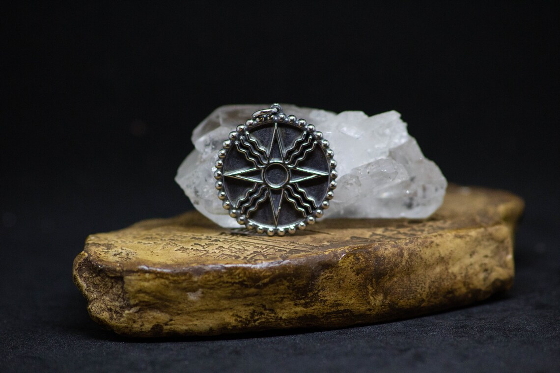 Star of Shamash Silver Star of Shamash | Etsy