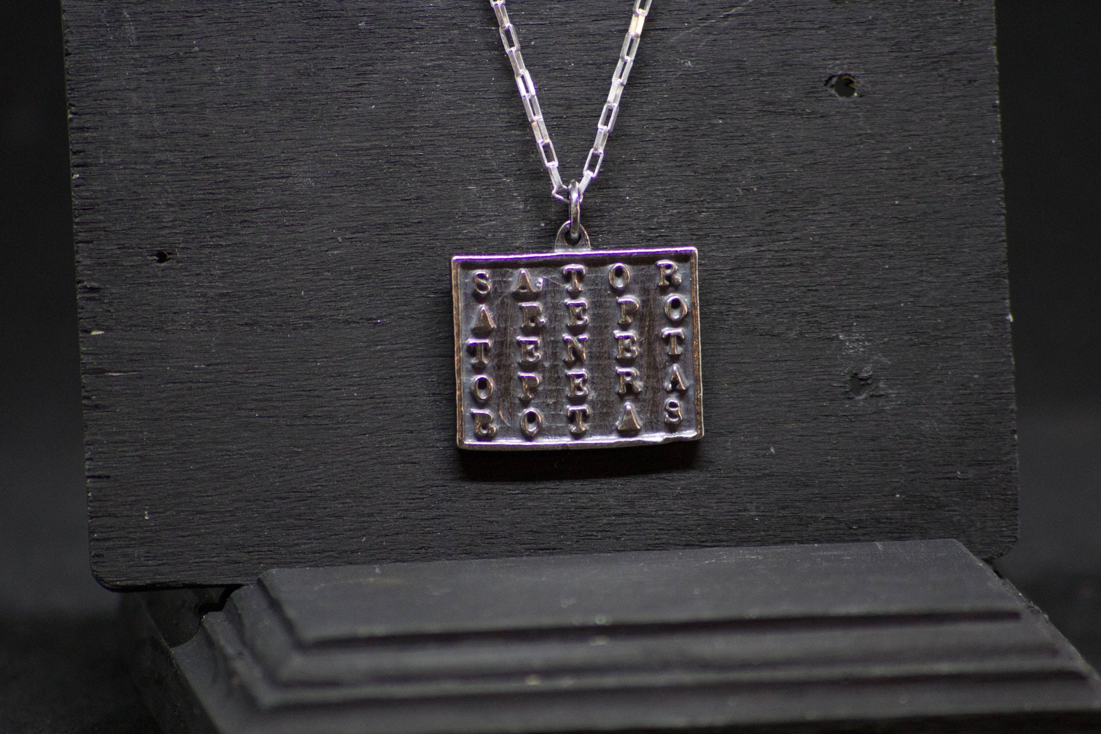 Sator Square Magic Square Occult Jewelry Sator Pendant - Etsy