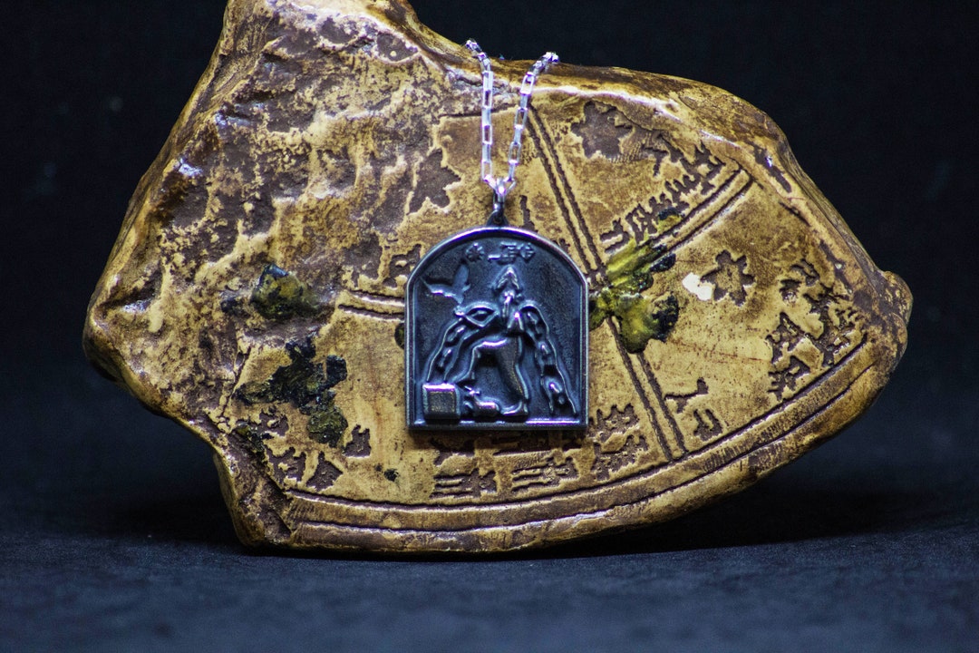 Enki Pendant | Enki | Babylonian Assyrian Sumerian Pendant | Annunaki ...