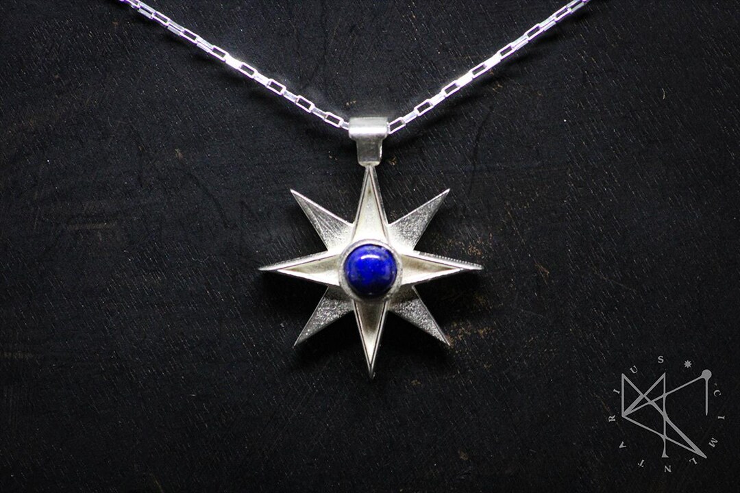 Sterling Silver Star of Ishtar Star of Inanna Sumerian Jewelry ...