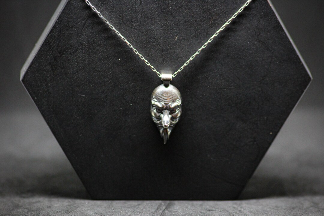 Tengu Pendant | Japanese Demon | Occult Jewelry - Etsy