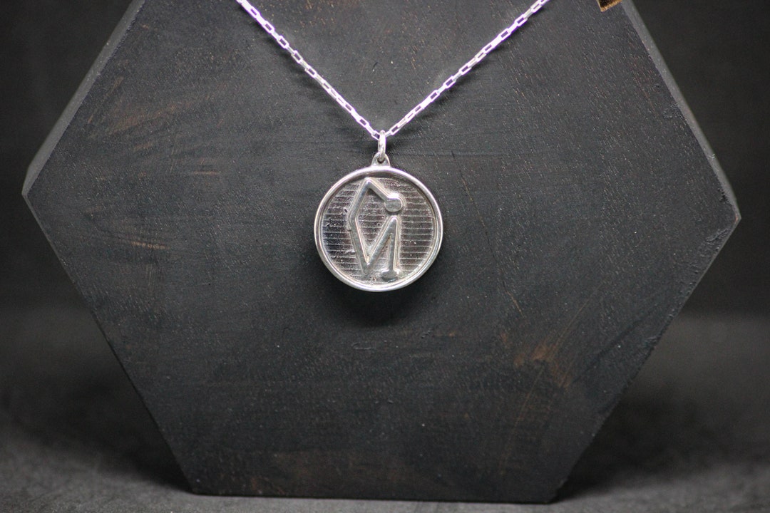 Sterling Silver Sigil of the Archangel Uriel | Golden Dawn | Thelema ...