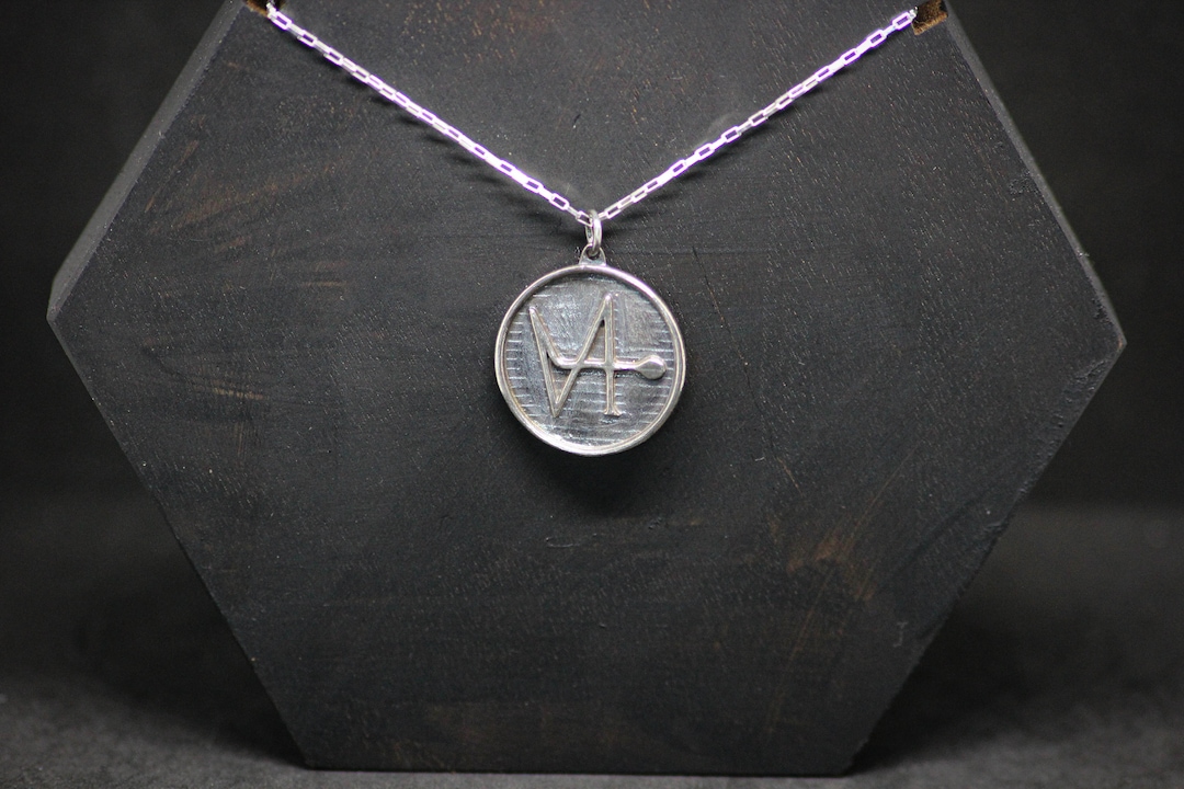 Sterling Silver Sigil of the Archangel Gabriel | Archangel Pendant ...