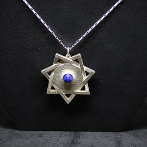 Star of Babalon | Star Sapphire | Thelemic Jewelry | Thelema | Occult ...