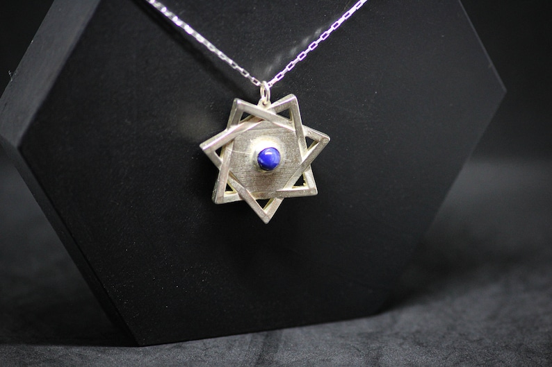 Star of Babalon Star Sapphire Thelemic Jewelry Thelema - Etsy