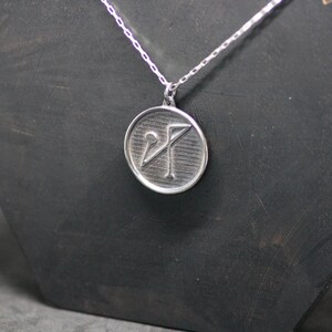 Sterling Silver Sigil of the Archangel Michael | Golden Dawn | Thelema ...