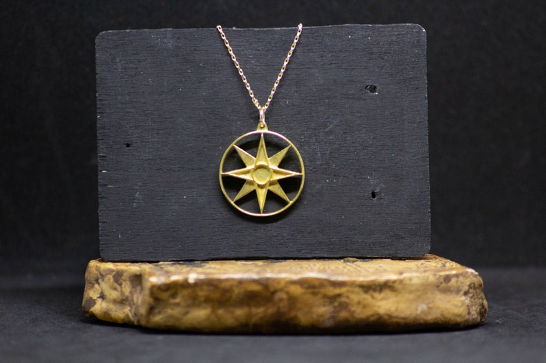 Star of Inanna Star of Ishtar Gold Vermeil Star of Inanna - Etsy