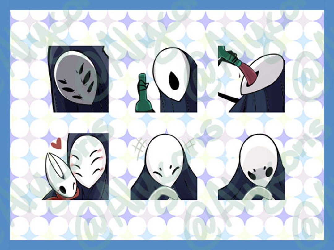 Hollow Knight Emote Set - Dreamers - Etsy