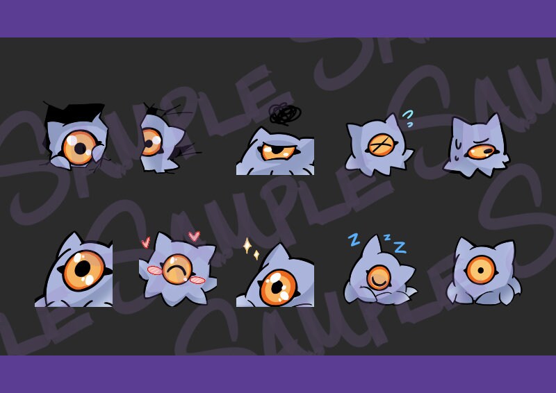 Digimon Kuramon Emote Set discord Twitch - Etsy