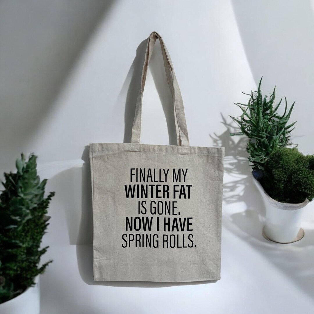 Fun Slogan Tote Bag - Etsy