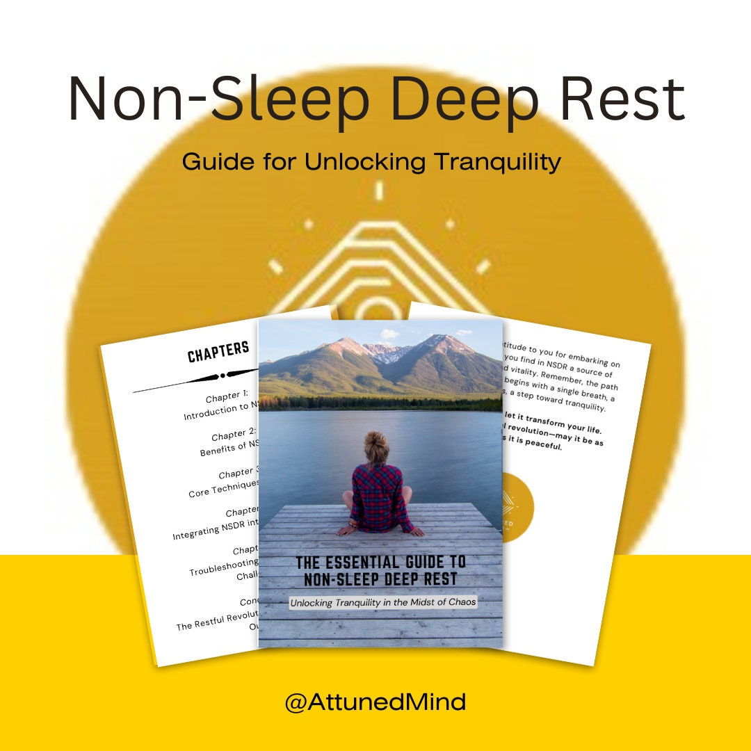 The Essential Guide to Non-sleep Deep Rest (NSDR, Meditation, Sleep ...