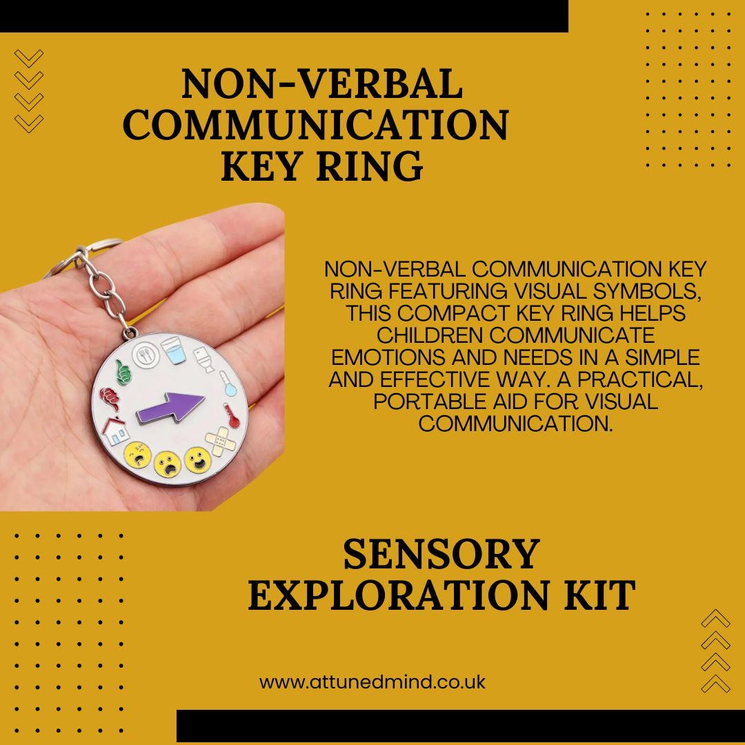 Non-verbal Communication Key Ring - Emotional Regulation ...