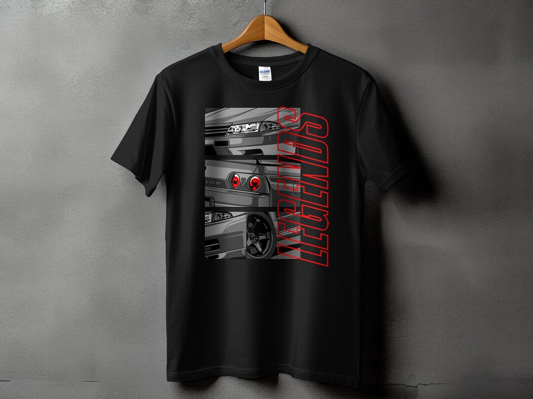 JDM Car T-shirt, Legends Design Tee, Japanese Car Enthusiast Shirt, Car ...